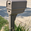 Gibraltar Mailboxes Gentry All-in-One Post Mounted Mailbox & Reviews ...