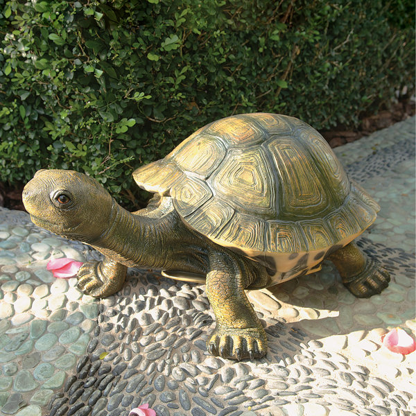 Design Toscano The Tranquil Tortoise Statue & Reviews | Wayfair