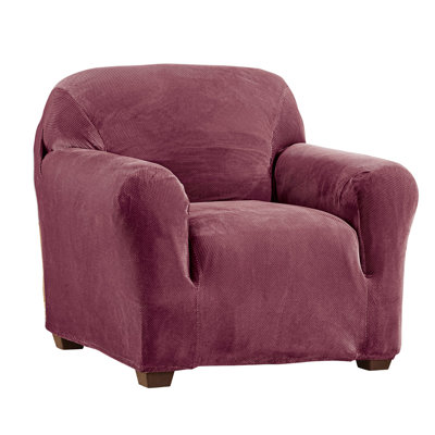 Mercer41 Diane Box Cushion Armchair Slipcover | Wayfair