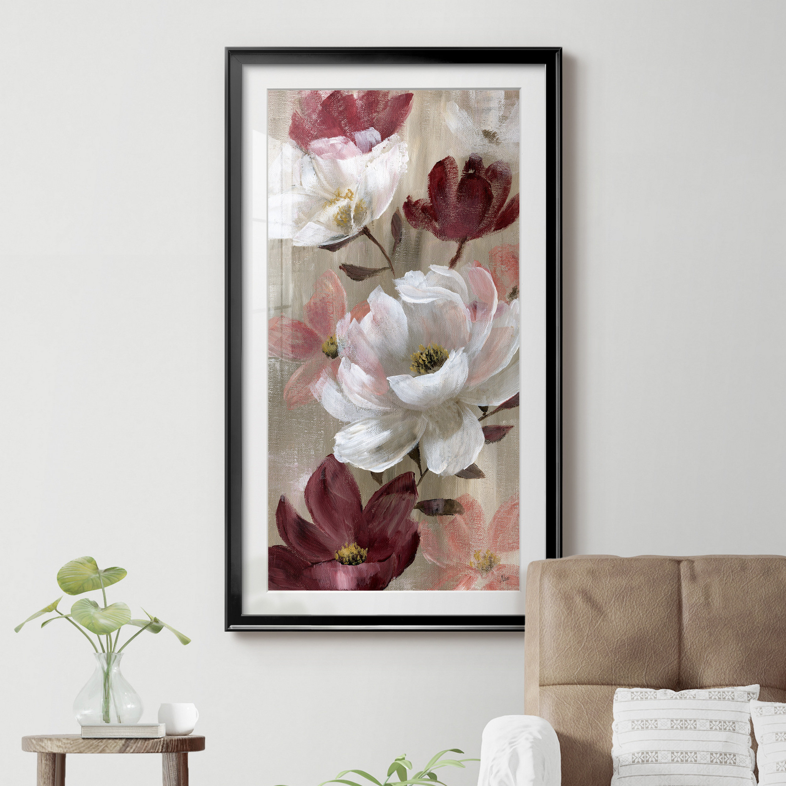 Winston Porter Transient Garden Reds II - Picture Frame Painting | Wayfair