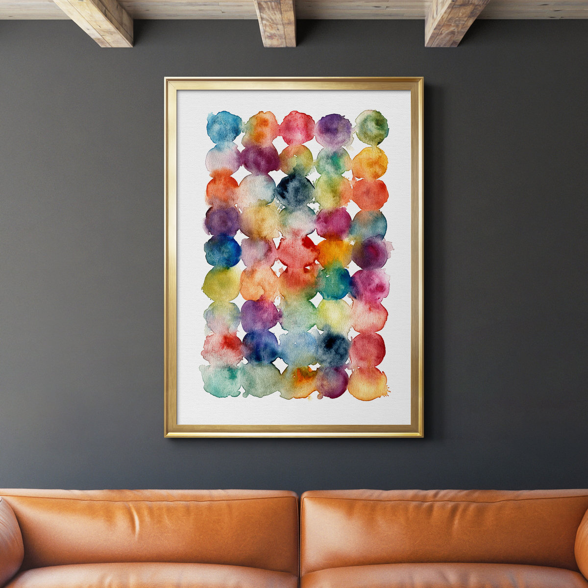 Orren Ellis Spectrum Side By Side - Picture Frame Painting on Canvas ...