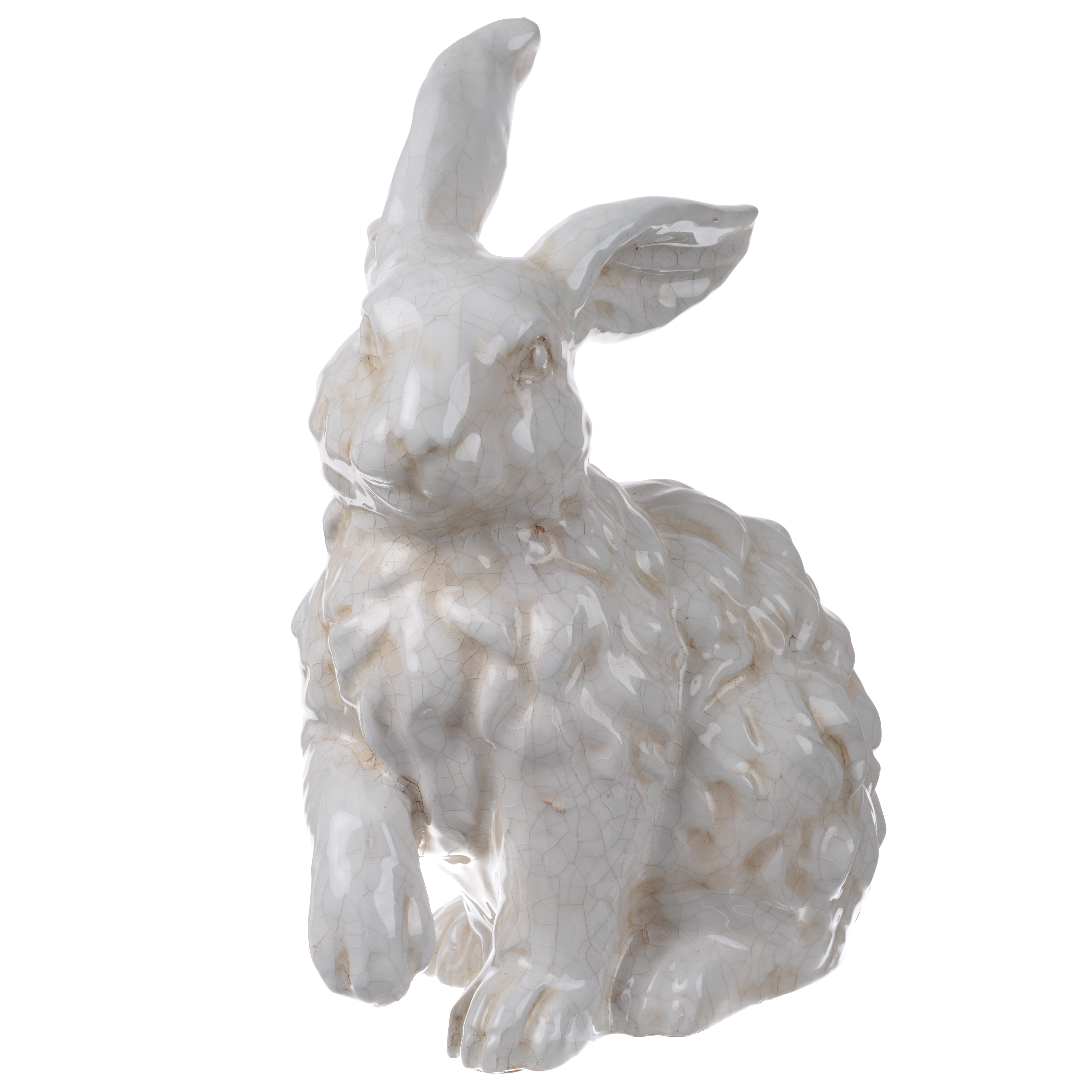 Alcott Hill® Ceramic Rabbit Figurine & Reviews | Wayfair