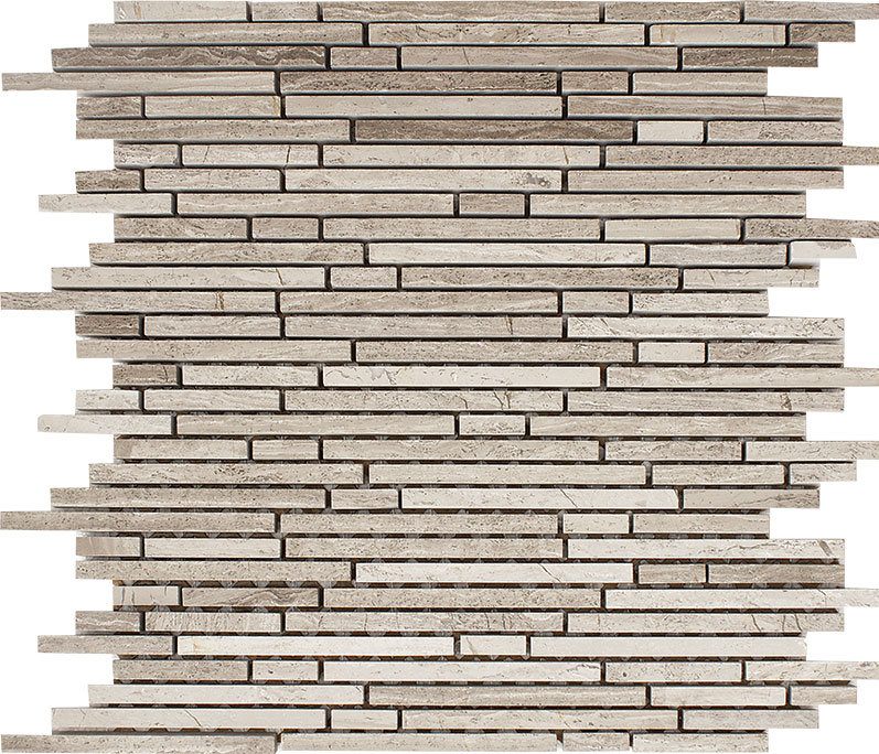Parvatile 0.38" x 12" Marble Linear Mosaic Wall & Floor Tile | Wayfair