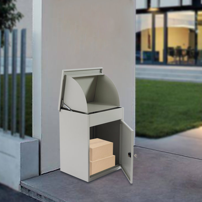 YaoTown Heavy Duty Locking Package Drop Box | Wayfair