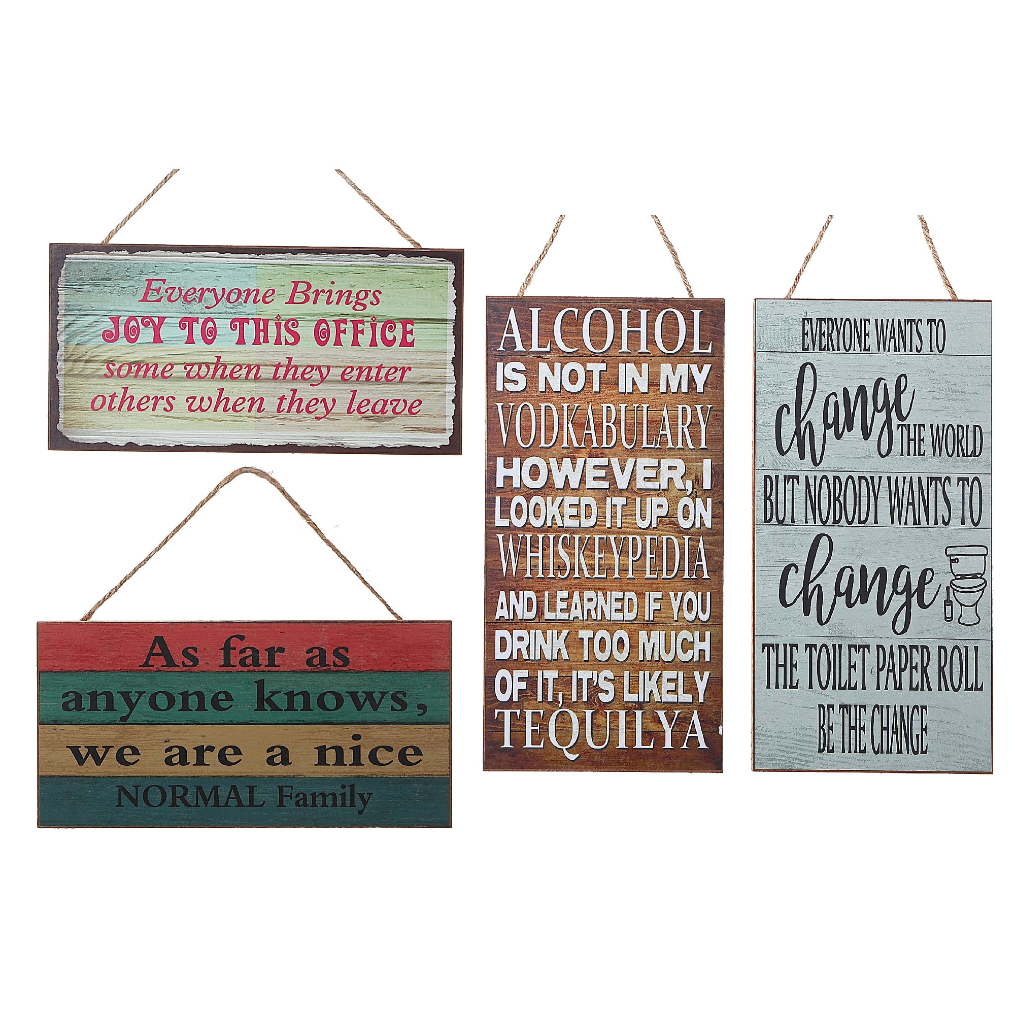 iHcasadécor Mdf Wall Signs | Wayfair