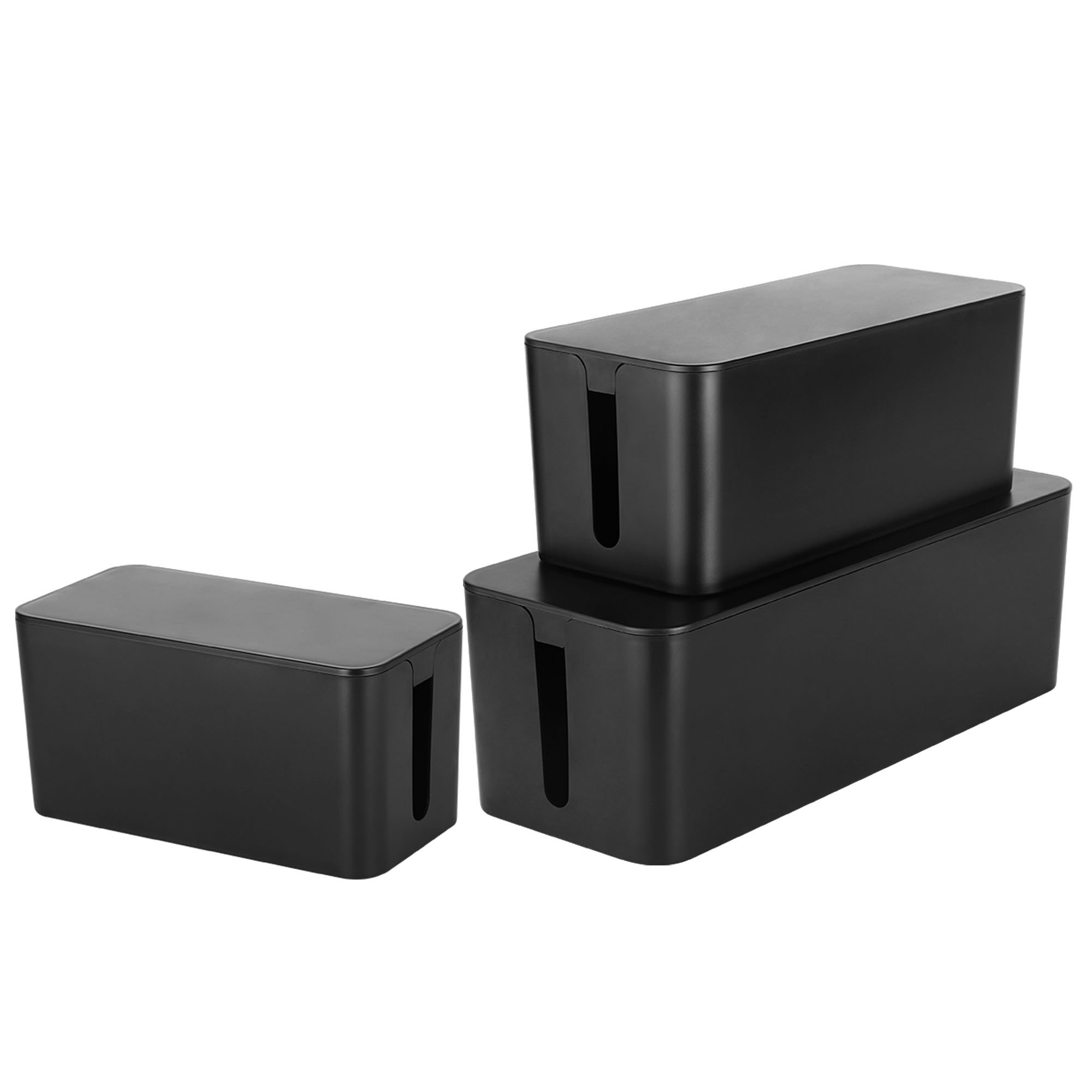 CELLPAK 3 Piece Cable Management Boxes Cords Organizer Set - Wayfair Canada