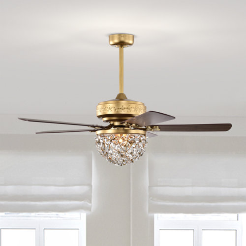 Warehouse of Tiffany 52'' Ceiling Fan with LED Lights | Wayfair
