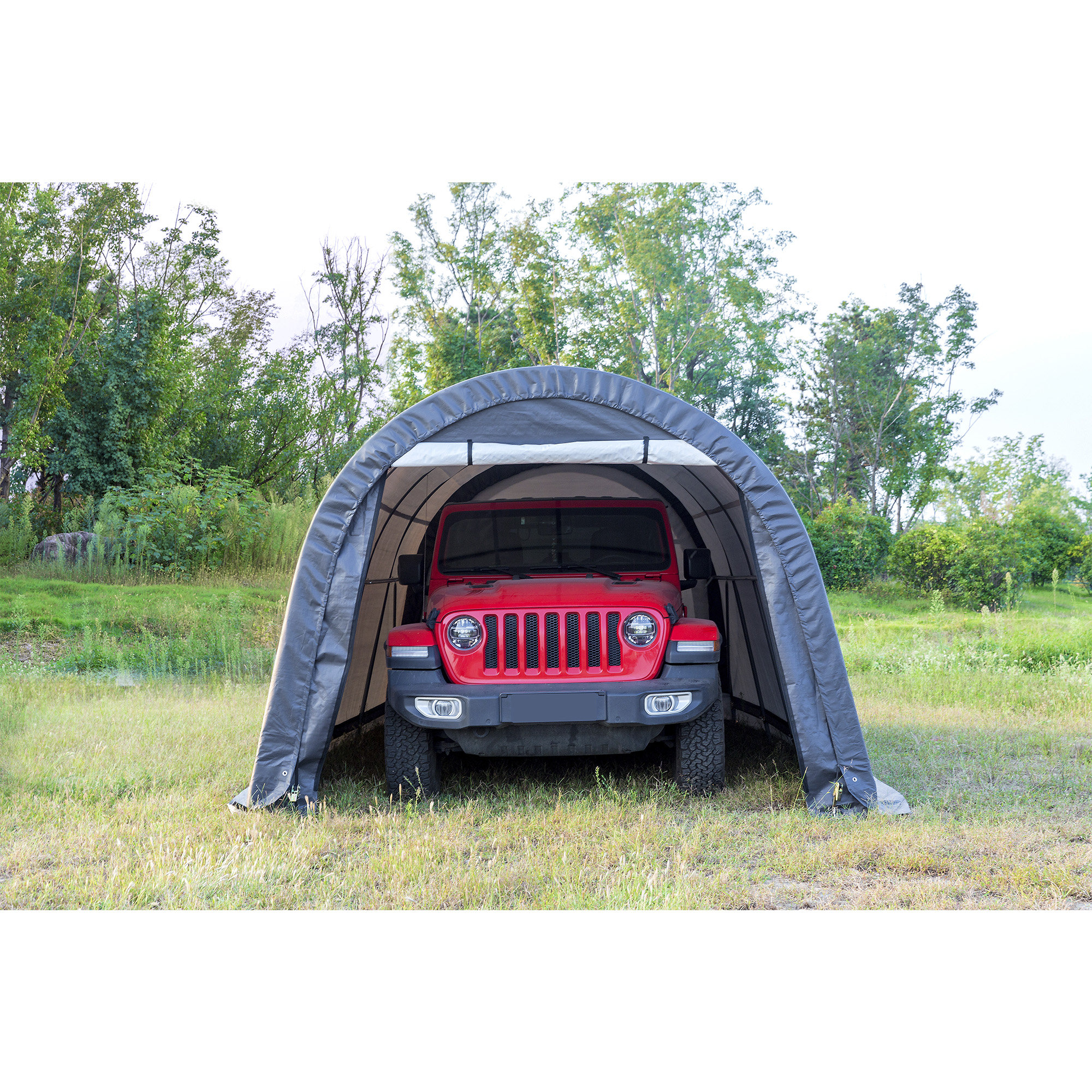 WEATHERFAST 10Ft X 20Ft Portable Garage Carport - Wayfair Canada