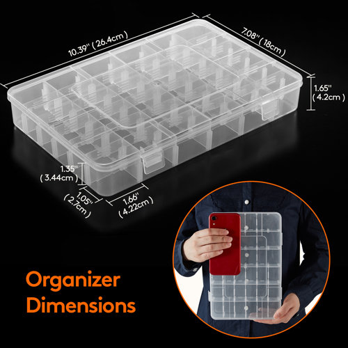 Rebrilliant Plastic Craft Case Set | Wayfair