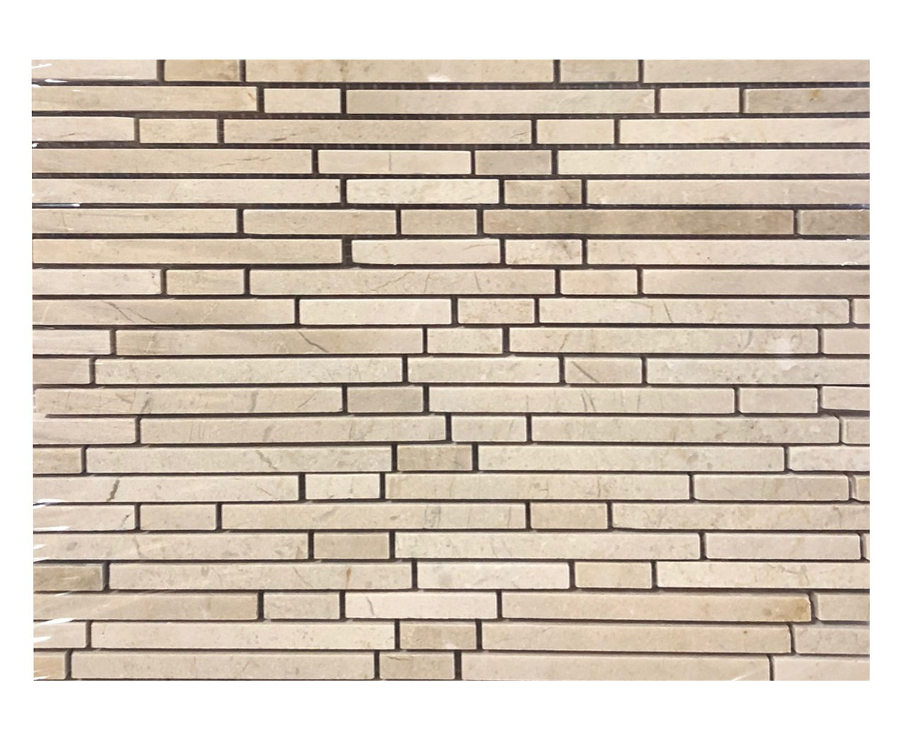 Stone & Tile Shoppe, Inc. Marble Linear Mosaic Wall & Floor Tile | Wayfair