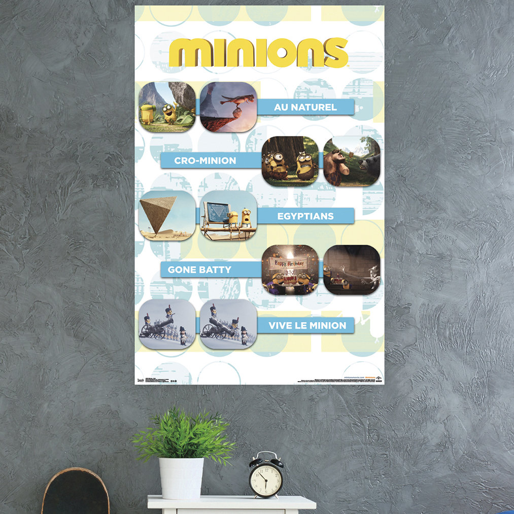 Trends International Minions - Grid Paper Print - Wayfair Canada