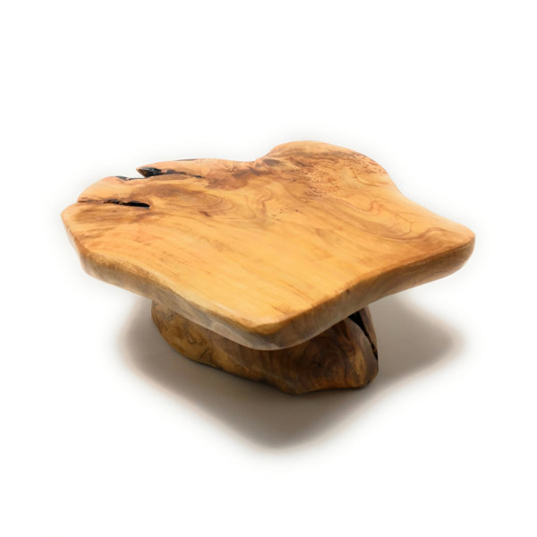 Millwood Pines Hawarden Free Form Pedestal Solid Wood Plant Stand | Wayfair