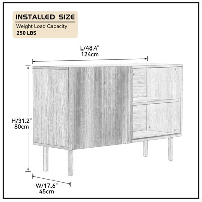 Ebern Designs 48.4" Wide Sideboard | Wayfair