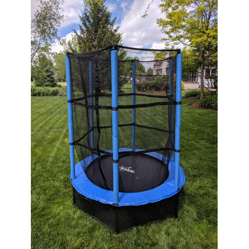 AirZone Play Jump Indoor/Outdoor Youth Trampoline 4.6' Round with ...