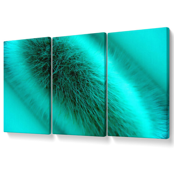Ivy Bronx Fur Stem Canvas 3 Panel Set | Wayfair.co.uk