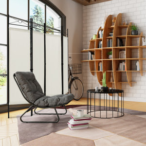 Red Barrel Studio® Yuriah 62'' W x 71.5'' H 4 - Panel Folding Room ...