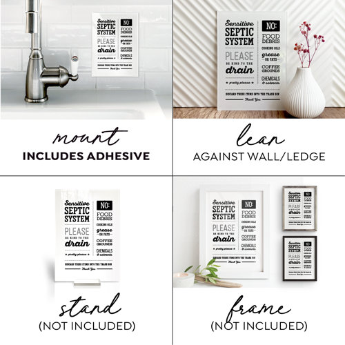 Reilly Originals Sensitive Septic System Please Be Kind to the Drain ...