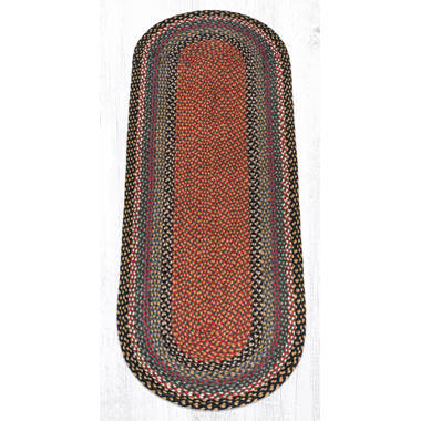 EarthRugs Handmade Red/Black Rug & Reviews | Wayfair