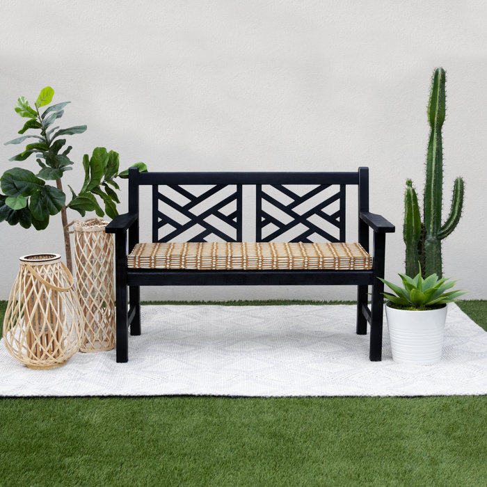 Langley Street Ine Outdoor/Indoor Corded Bench Cushion | Wayfair