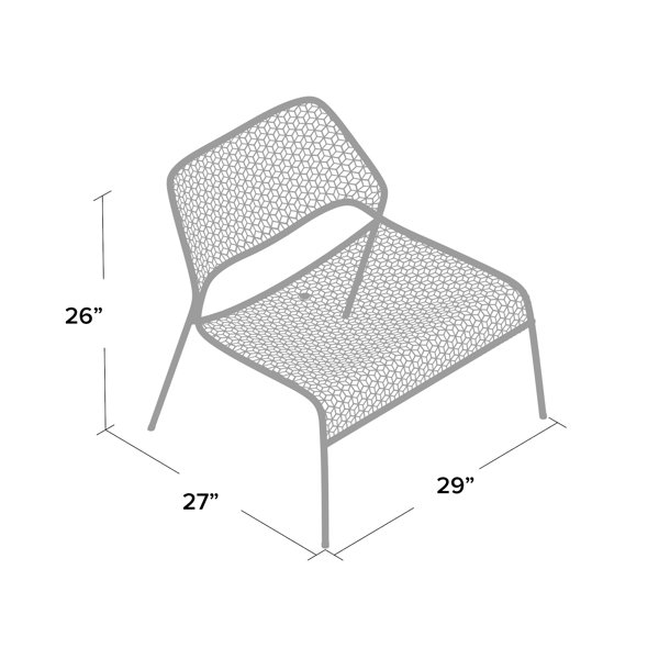 Blu Dot Hot Mesh Lounge Chair & Reviews | Wayfair