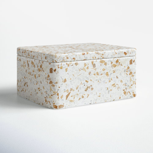 Joss & Main Balko Marble Decorative Box | Wayfair
