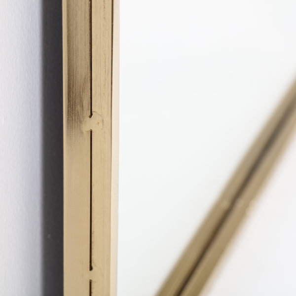 Greyleigh™ Irven Rectangle Metal Wall Mirror & Reviews | Wayfair