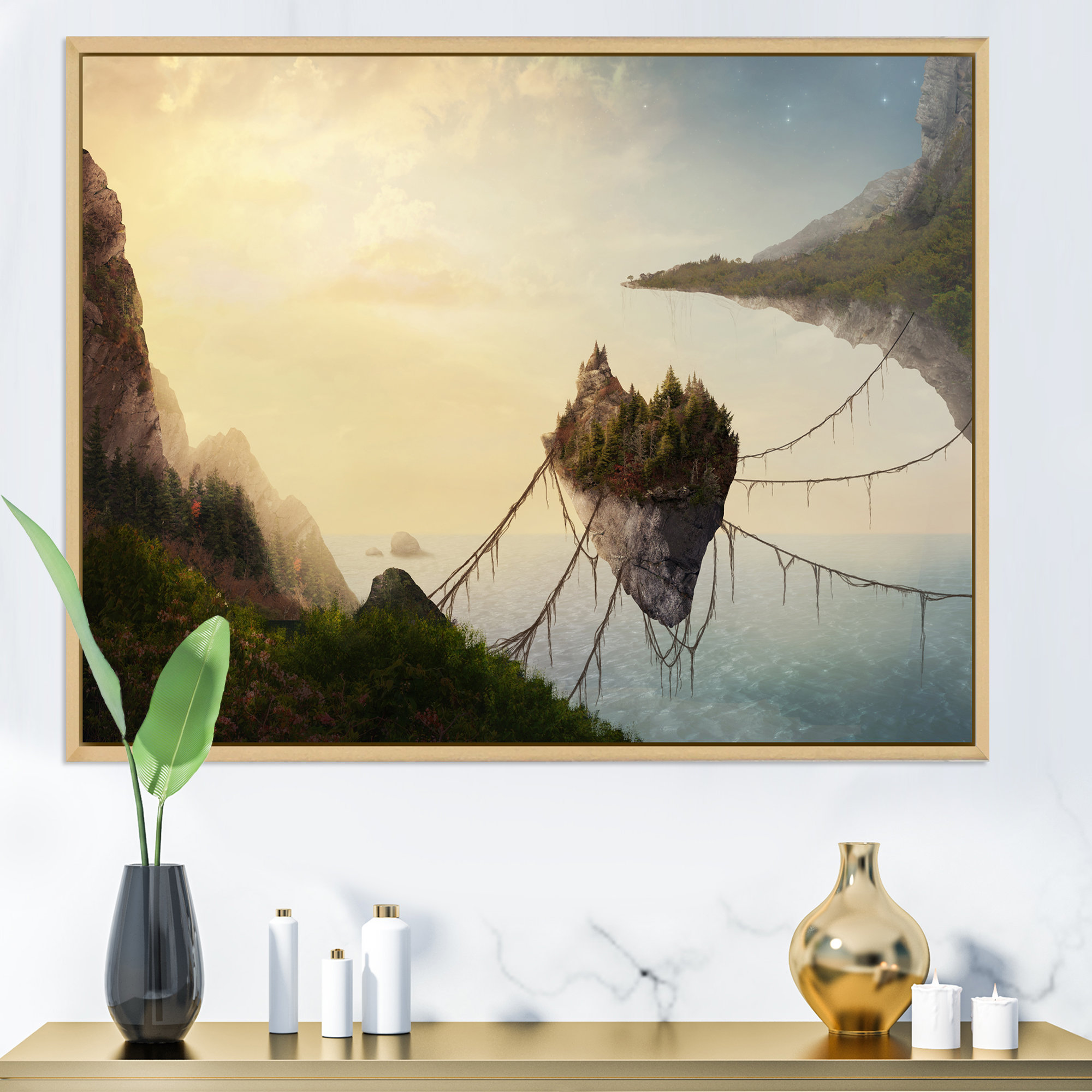 Millwood Pines Surreal Video Game Floating Islands Surreal Video Game ...