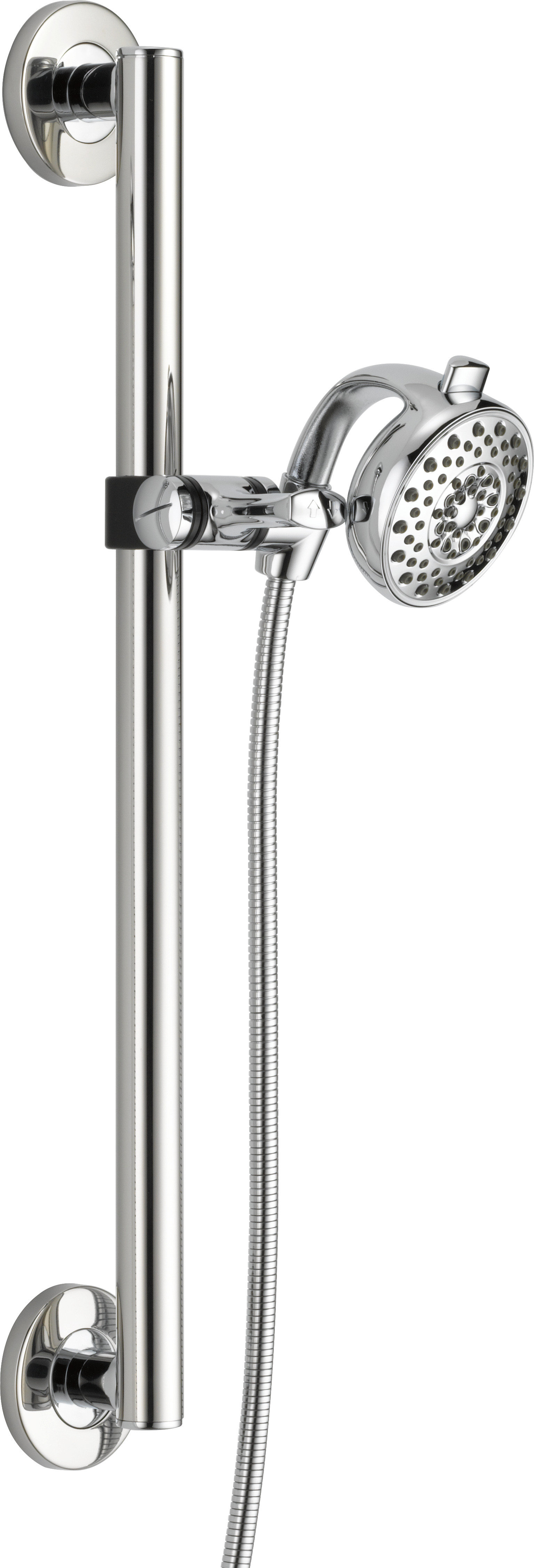 Delta Universal Showering Components Multi Function Slide Bar Shower ...