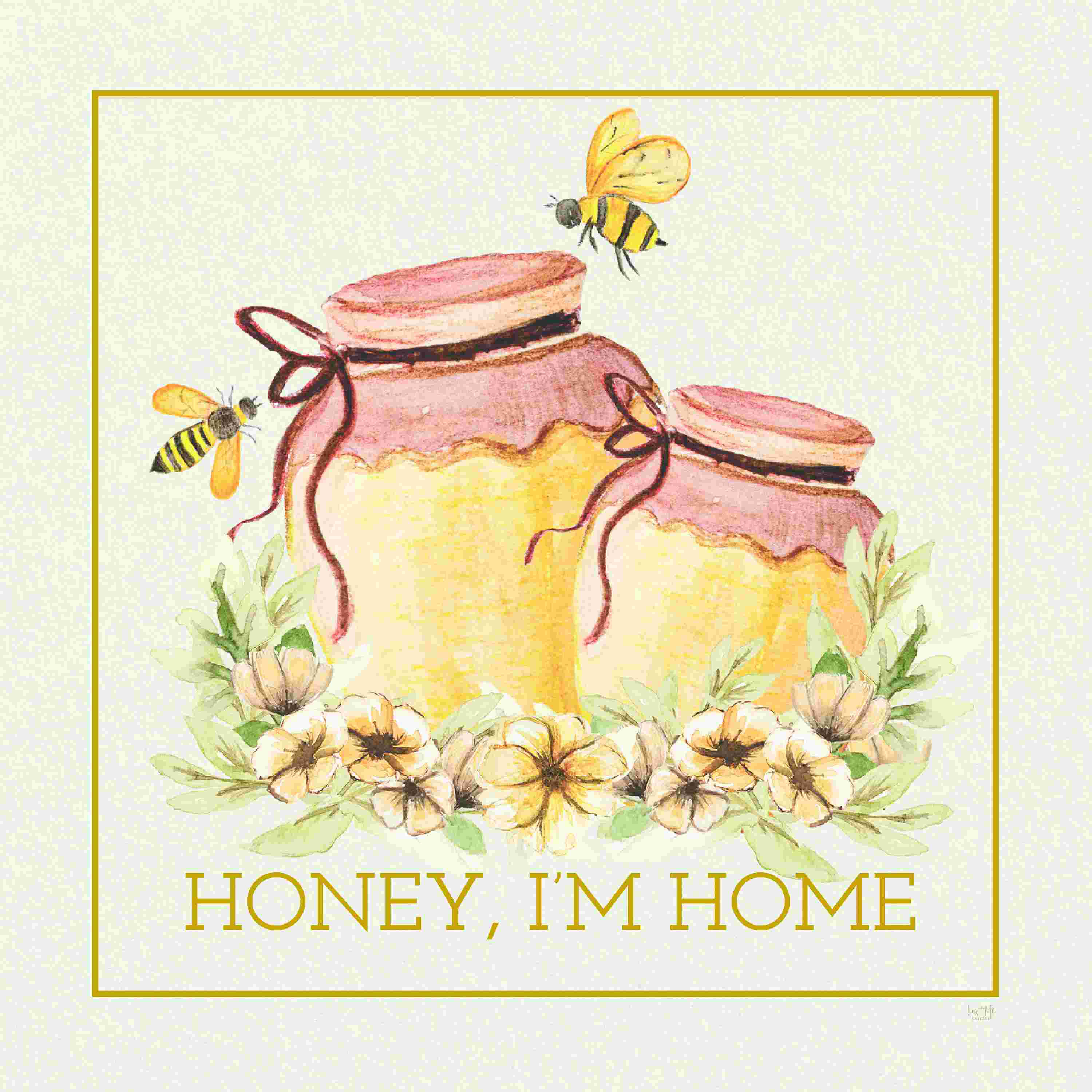 Trinx Honey I'm Home by Lux + Me Designs - Print | Wayfair