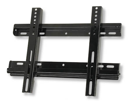 Honey Can Do Fixed Mount TV Bracket in Black | Wayfair