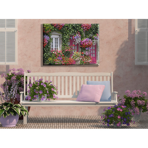 Fleur De Lis Living Brittany Beauty Outdoor Wall Decor & Reviews | Wayfair