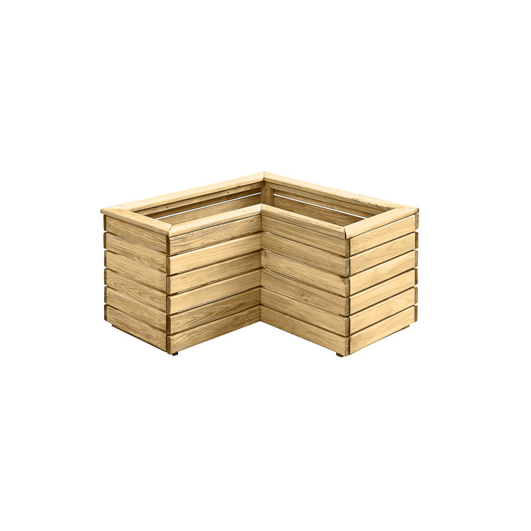 Forest Garden Linear Corner Planter Box | Wayfair.co.uk