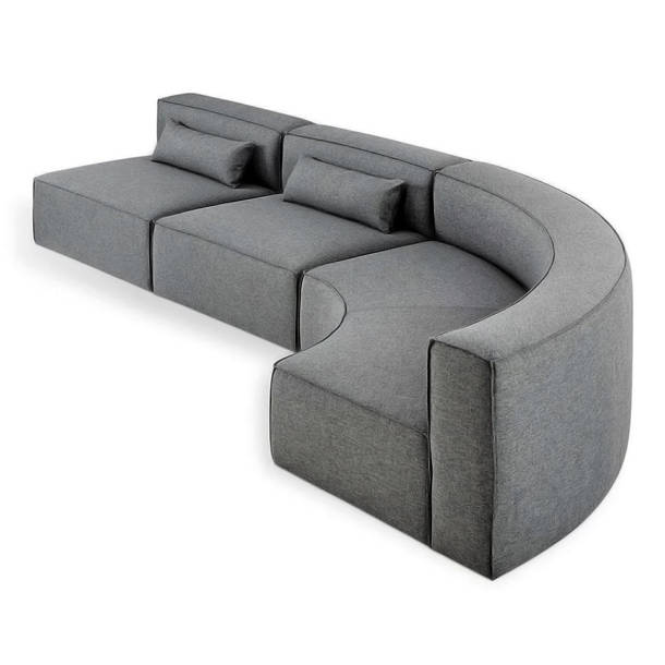 Gus Modern Mix Modular 2-Pc Sofa | Wayfair