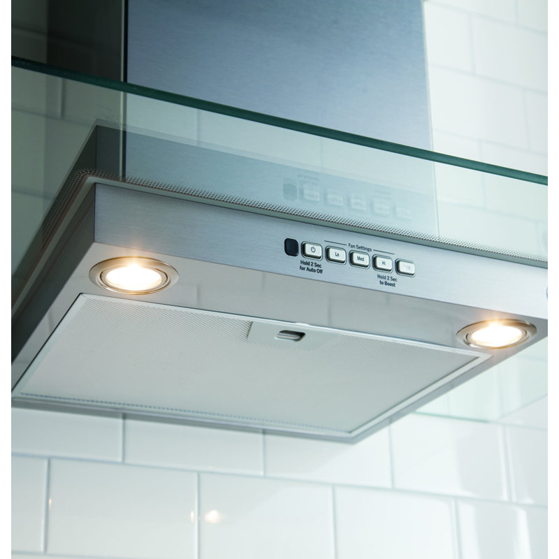 Café™ 350 CFM Convertible Wall Mount Range Hood with Nightlight ...