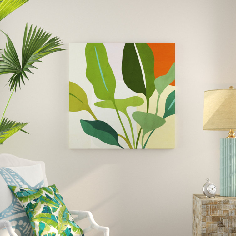 Beachcrest Home Tropica II by Victoria Borges - Graphic Art on Canvas ...