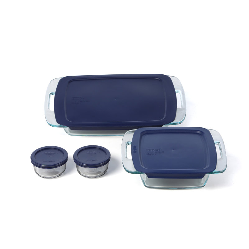 Pyrex Easy Grab 8 Piece Bakeware Set & Reviews | Wayfair