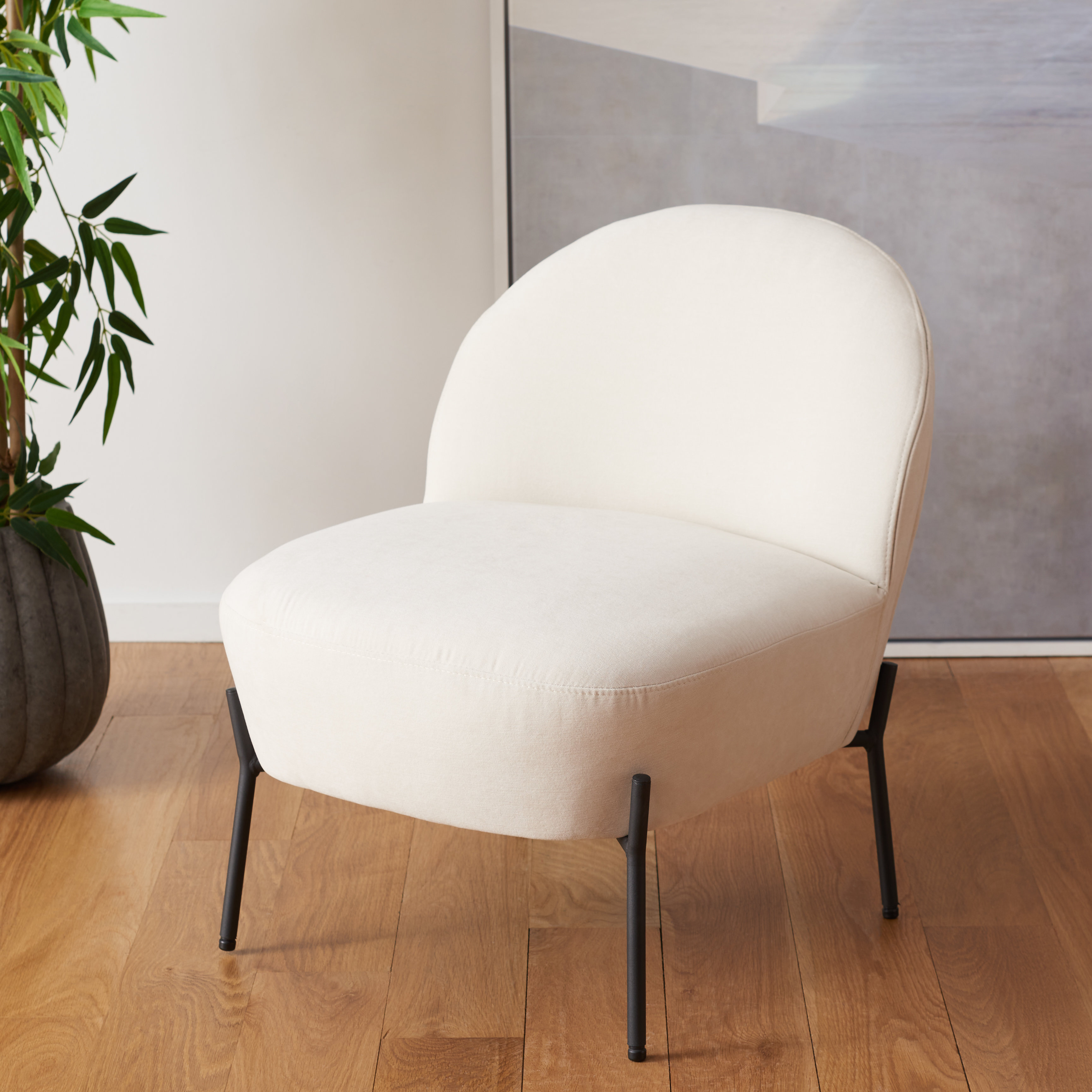 Ebern Designs Wahaj Upholstered Slipper Chair | Wayfair
