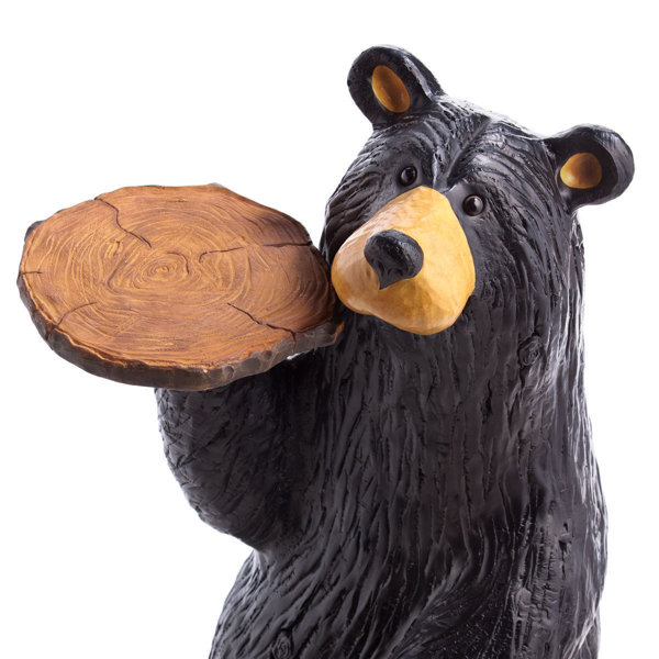 DEMDACO Bearfoots Waiter Bear Grand Sculpture & Reviews | Wayfair