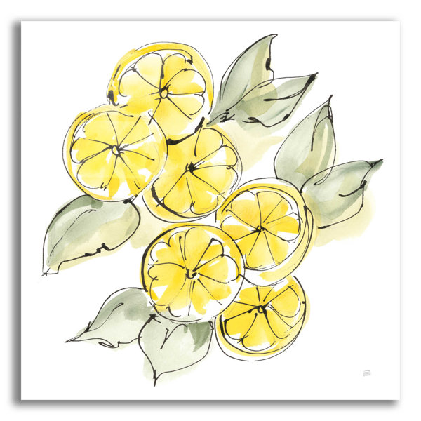 August Grove® Epic Art 'Cut Lemons II' By Chris Paschke, Acrylic Cut ...