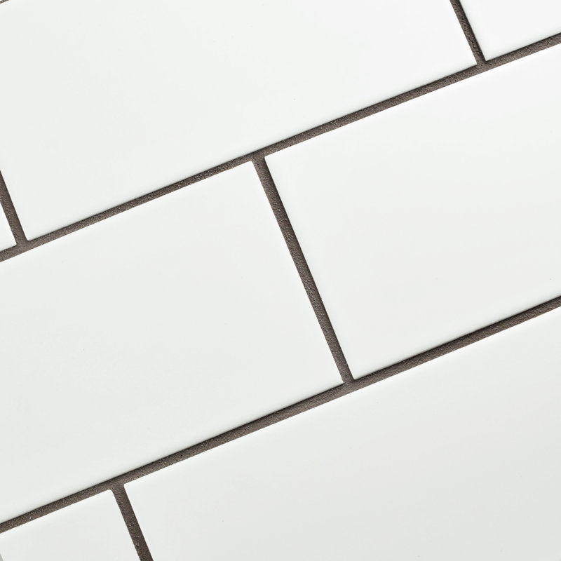 Merola Tile Projectos 3.88" x 7.75" Ceramic Subway Wall & Floor Tile ...