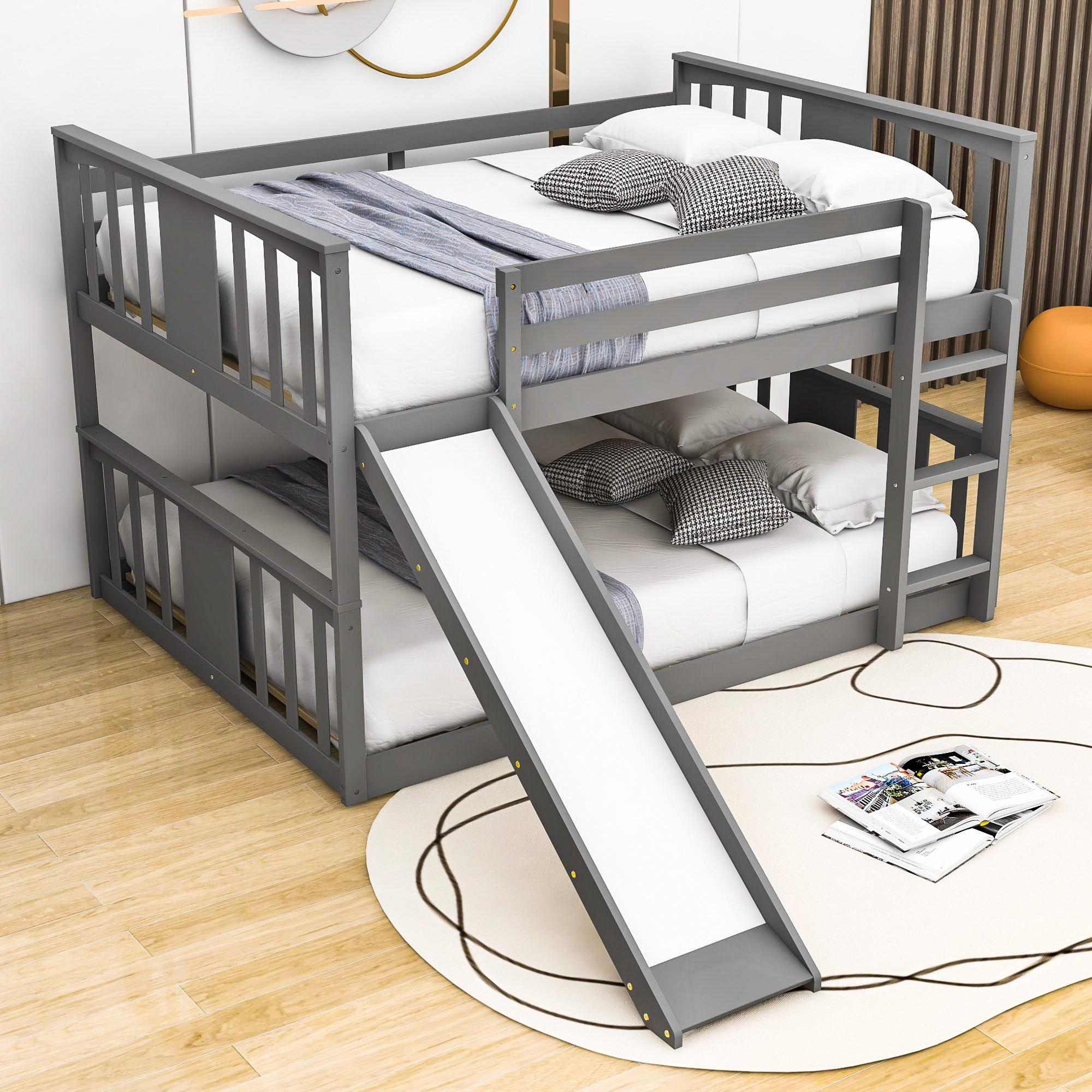 Harriet Bee Lit superposé simple au-dessus de simple Euretta, lit ...