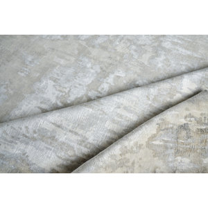 Exquisite Rugs Murano Hand Loomed Area Rug in Ivory/Silver/Gold | Perigold