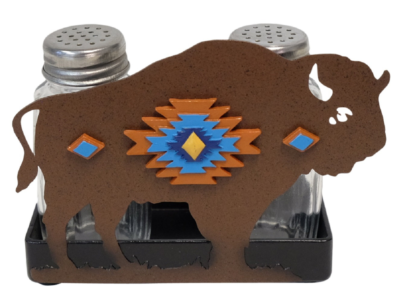 De Leon Collections Metal Pecos Native Tribal North American Bison ...