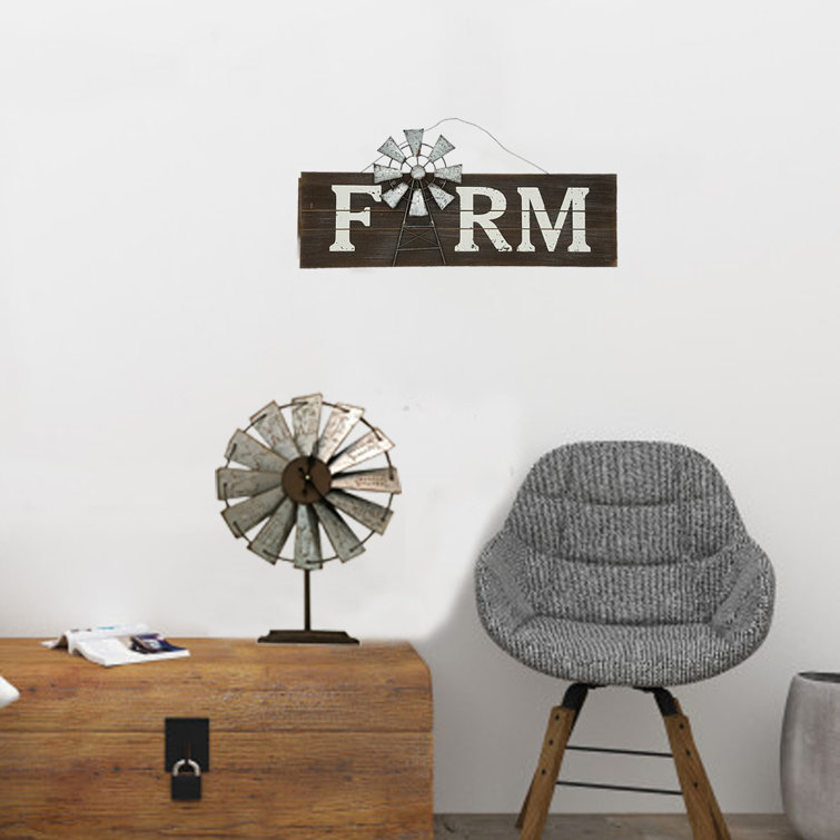 Gracie Oaks Farm Wood Wall Art | Wayfair