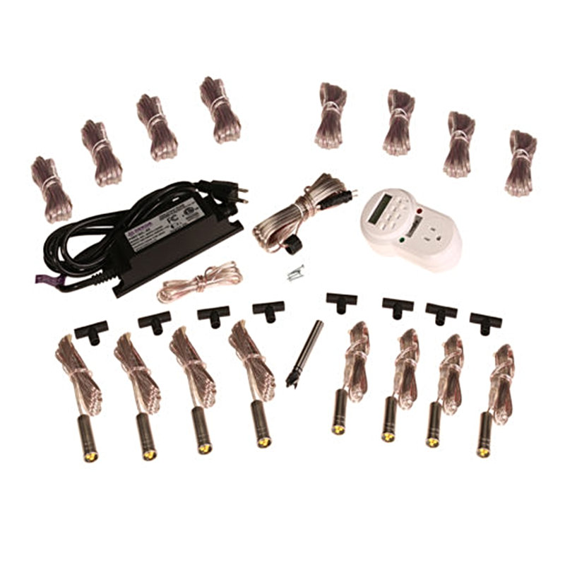 Dekor Lighting Soffit Plug-In Low Voltage Hardwired LED Flood Light ...