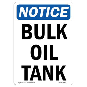 SignMission Bulk Oil Tank Sign | Wayfair