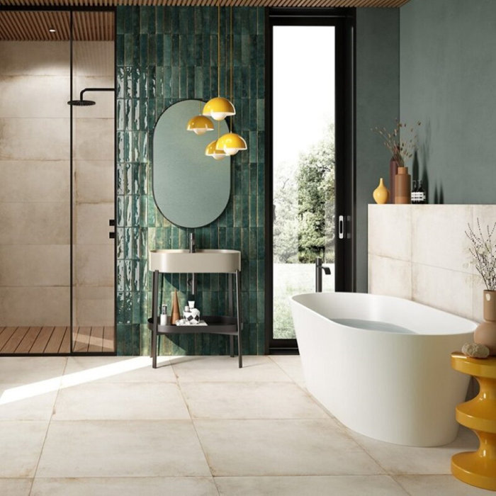 Tile Market Uptown Brick 2.5" x 10" Porcelain Subway Wall Floor Tile ...