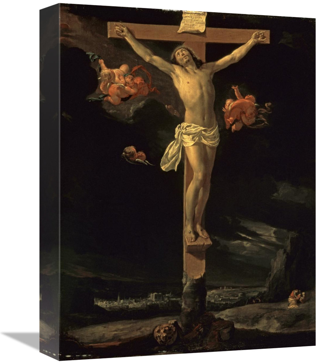 East Urban Home The Crucifixion - Wrapped Canvas Print | Wayfair