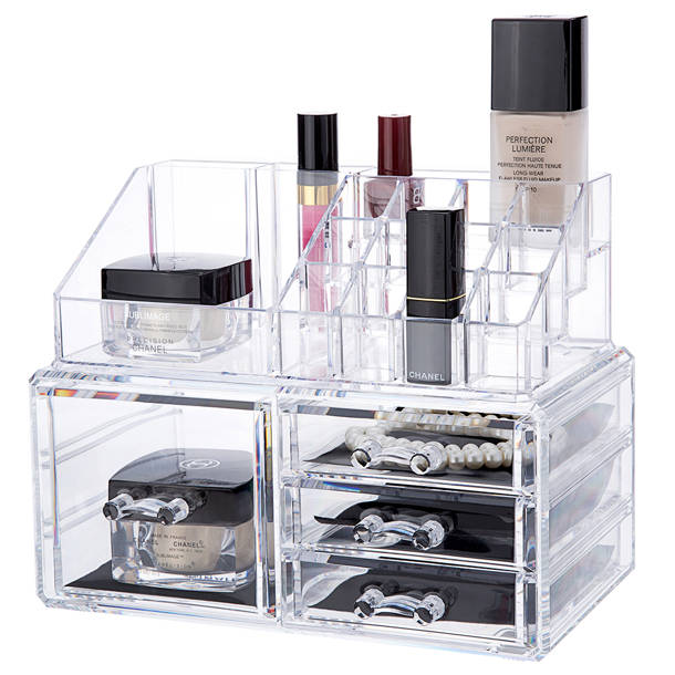 The Holiday Aisle® Stillwater 7 Tier Cosmetic Organizer & Reviews | Wayfair