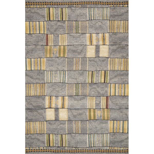 Dakota Fields Fujimoto Granite Indoor/Outdoor Rug & Reviews | Wayfair